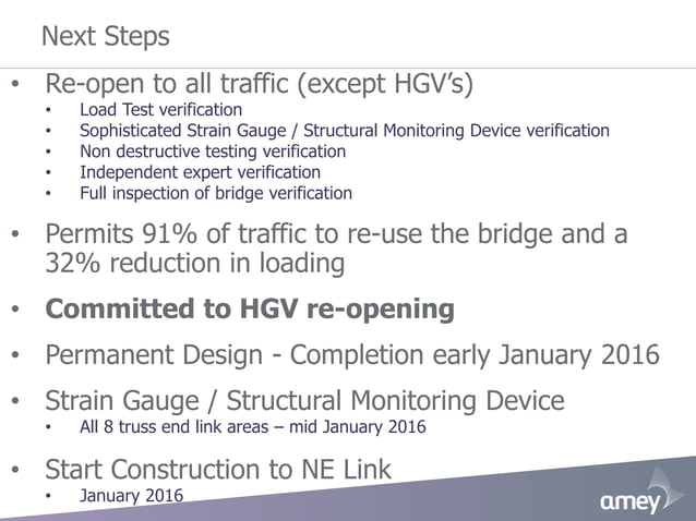 Forth Road Bridge - Truss End Link failure -22 dec | PPTX