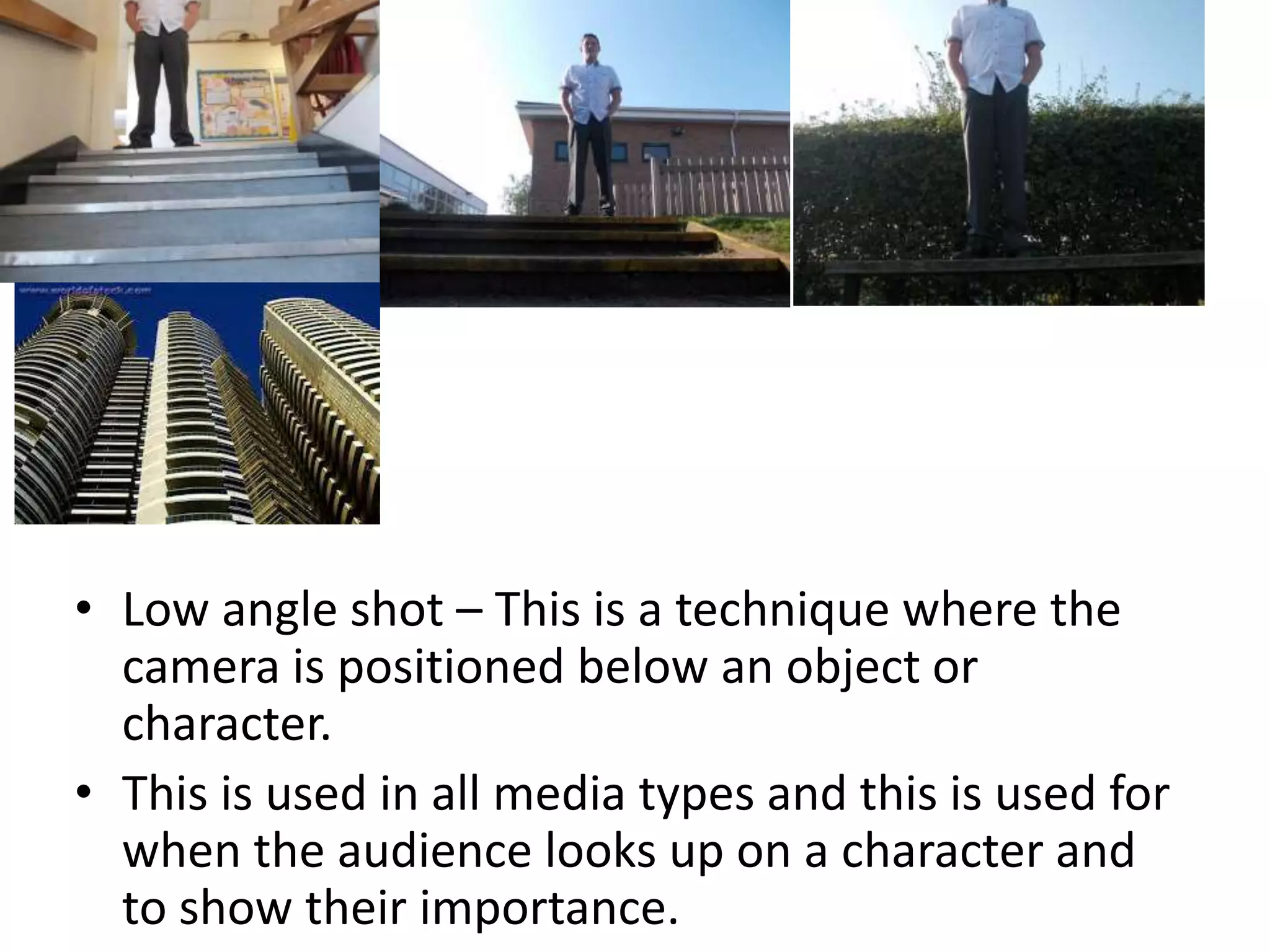 Media Camera Shots | PPTX