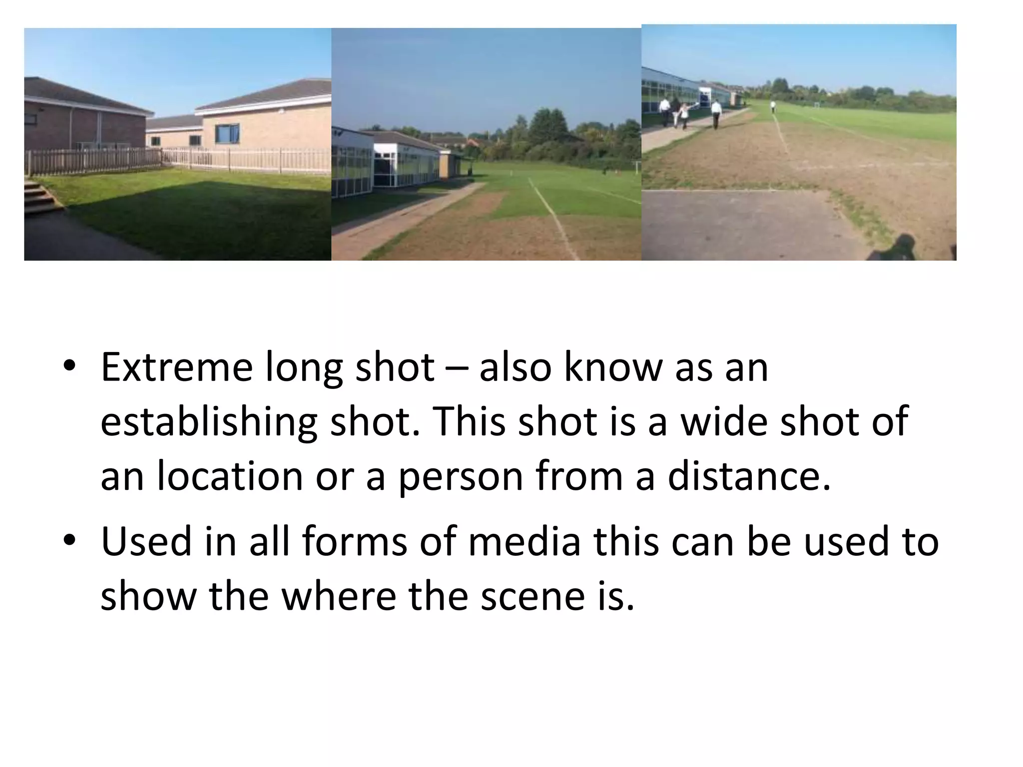 Media Camera Shots | PPTX