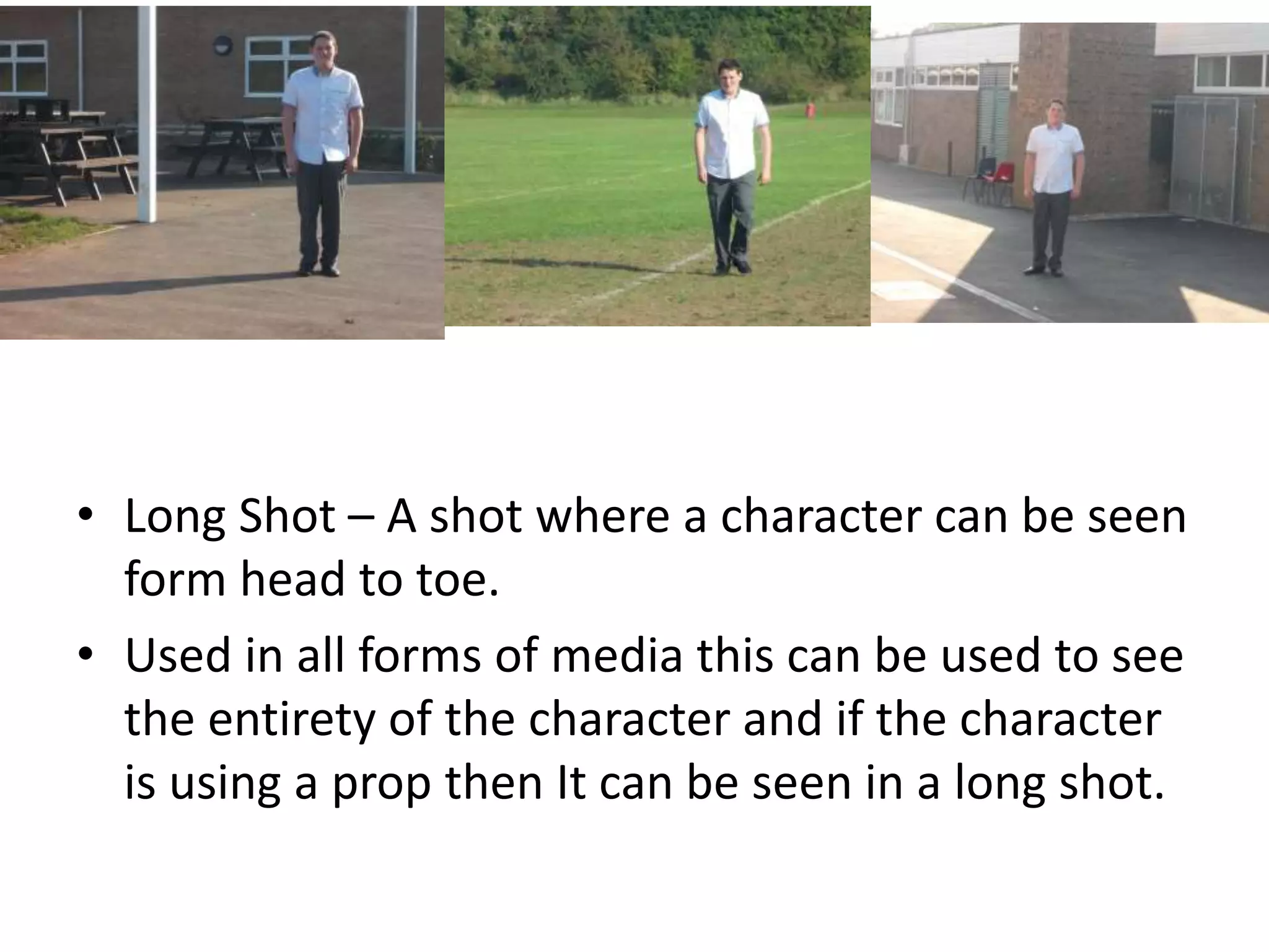 Media Camera Shots | PPTX