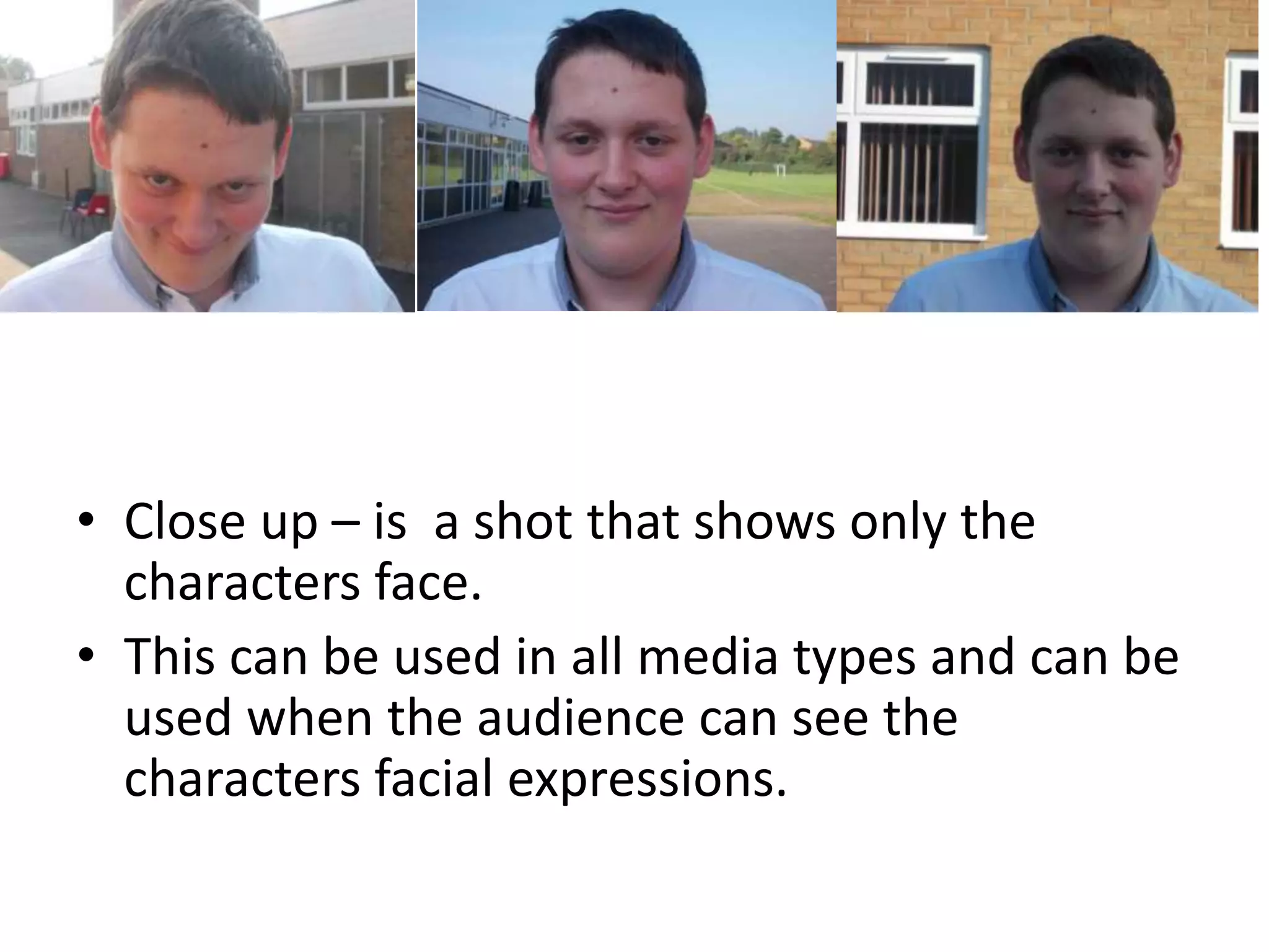 Media Camera Shots | PPTX