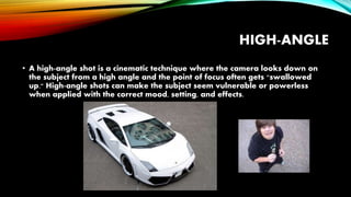 Media camera shots | PPT