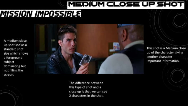 Media Camera Shots Unit 1 | PPT