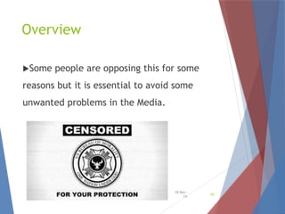 Media censorship | PPTX