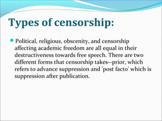 Media censorship in nepal | PPT