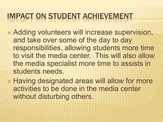 Media center program plan | PPT