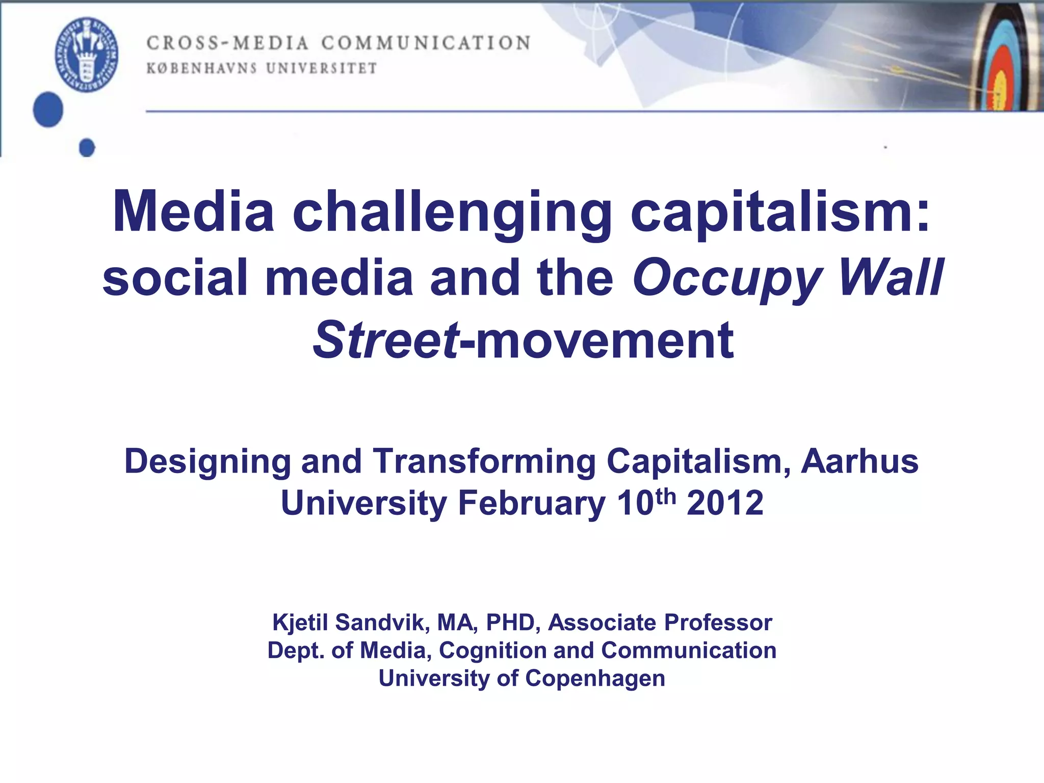 Media challenging capitalism | PDF