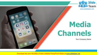 Media Channels PowerPoint Presentation Slides | PPT