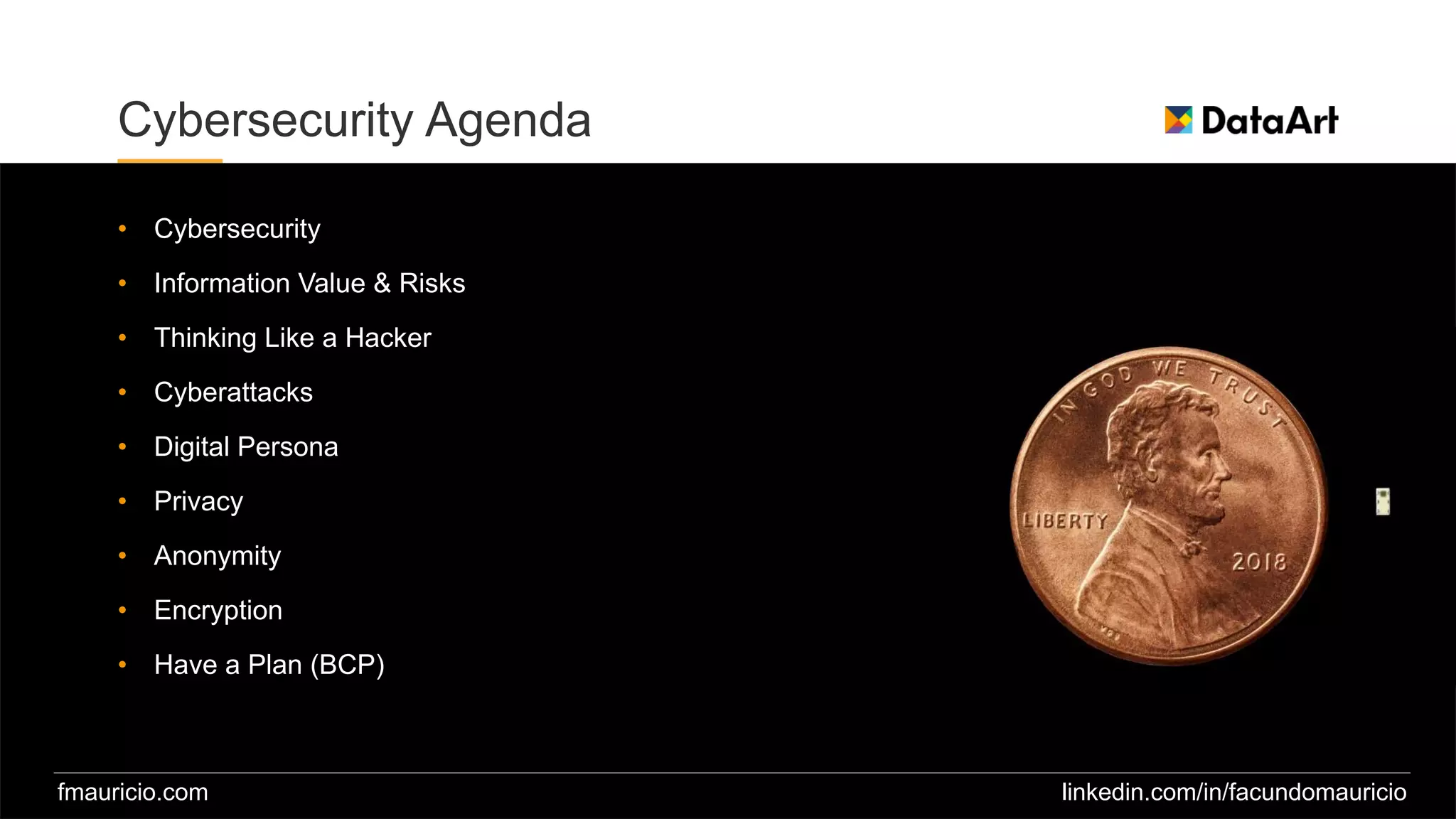 Cybersecurity - Thinking like a hacker | PPT