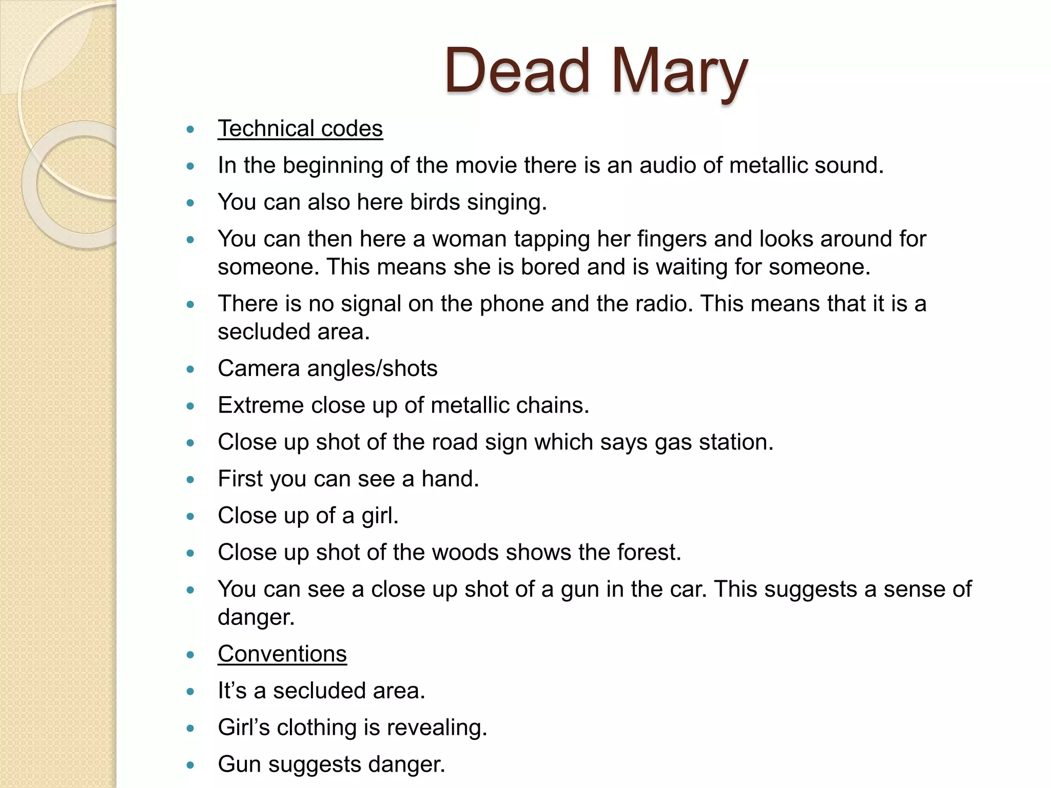 Media codes and conventions | PPT