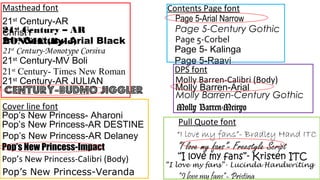 Media colour scheme and fonts | PPT