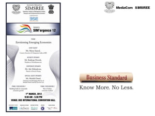 SIMSREE Media Committee Presentation | PPTX