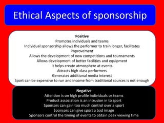 Media comercialisation and sponsorship a2 2014 | PPTX