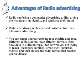 Radio Commercial | PPTX