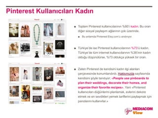 MediaCom View - 2011'in Sosyal Medya Yildizi Pinterest | PPT