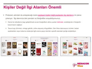 MediaCom View - 2011'in Sosyal Medya Yildizi Pinterest | PPT