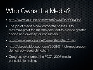 Media Consolidation | KEY