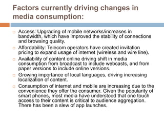 Media consumption pattern | PPT