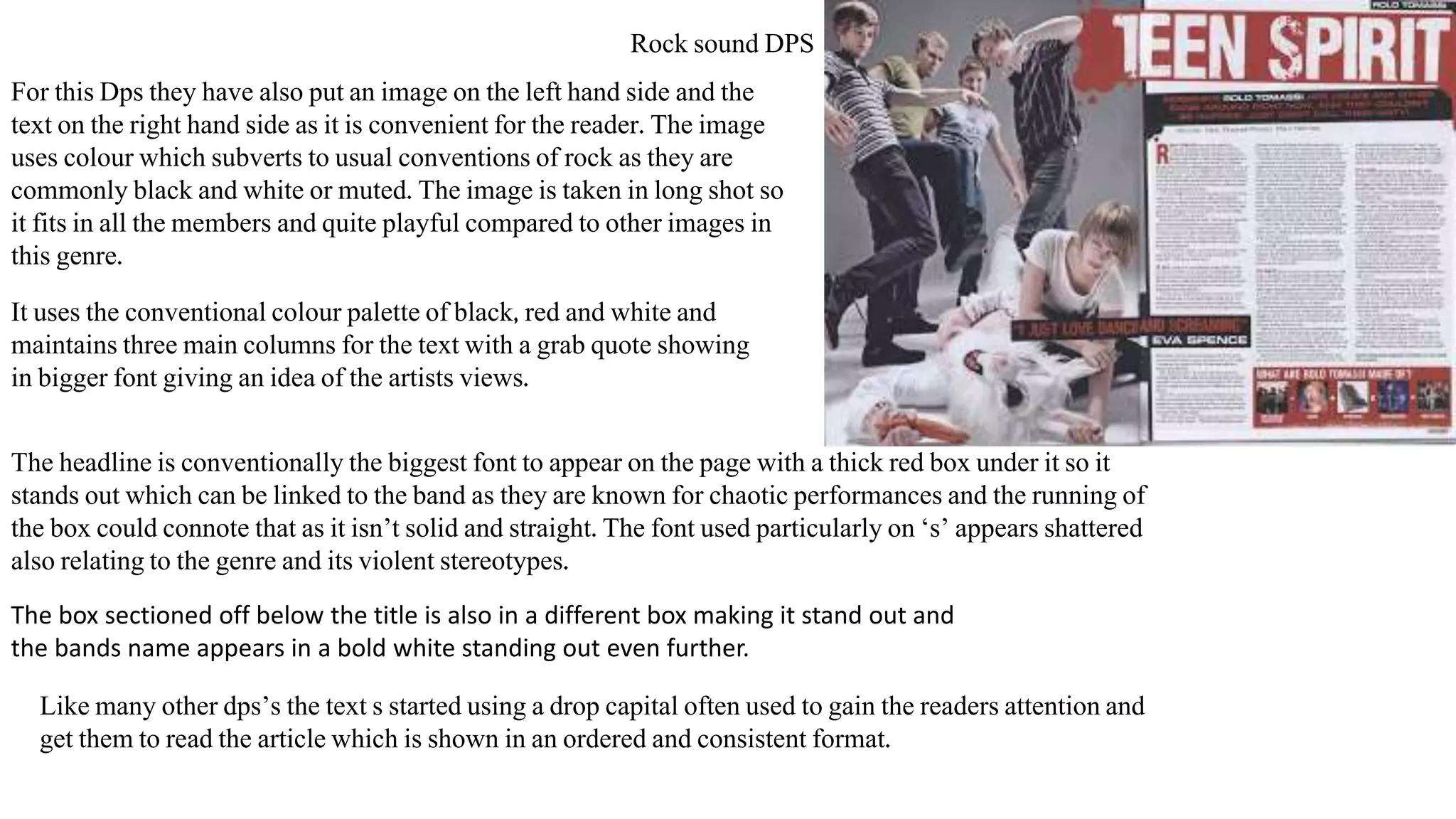 Media contents and dps analysis | PPTX