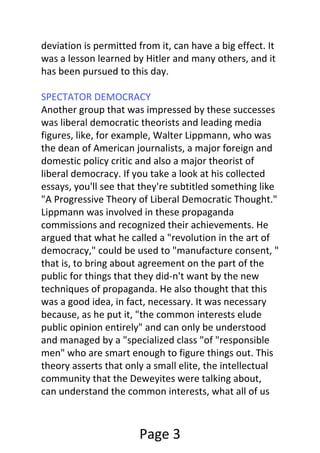 MEDIA CONTROL - Noam Chomsky | PDF