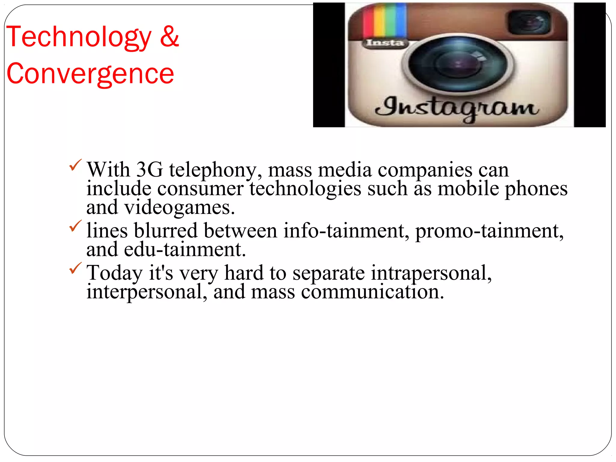 Media convergence | PPT