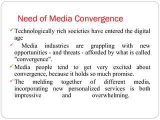 Media convergence | PPT