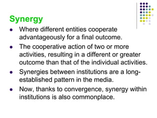 Media convergence magazines | PPT