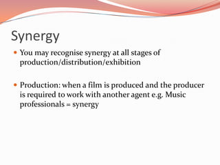 Media convergence and synergy film | PPTX