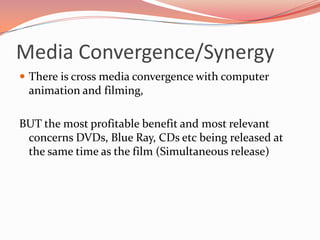 Media convergence and synergy film2 | PPTX