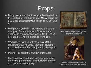 Horror Conventions | PPTX