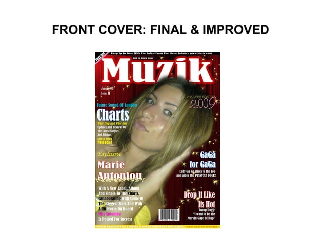 Media Coursework As Josh Magazine | PPT