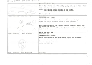 media coursework story board | PPT