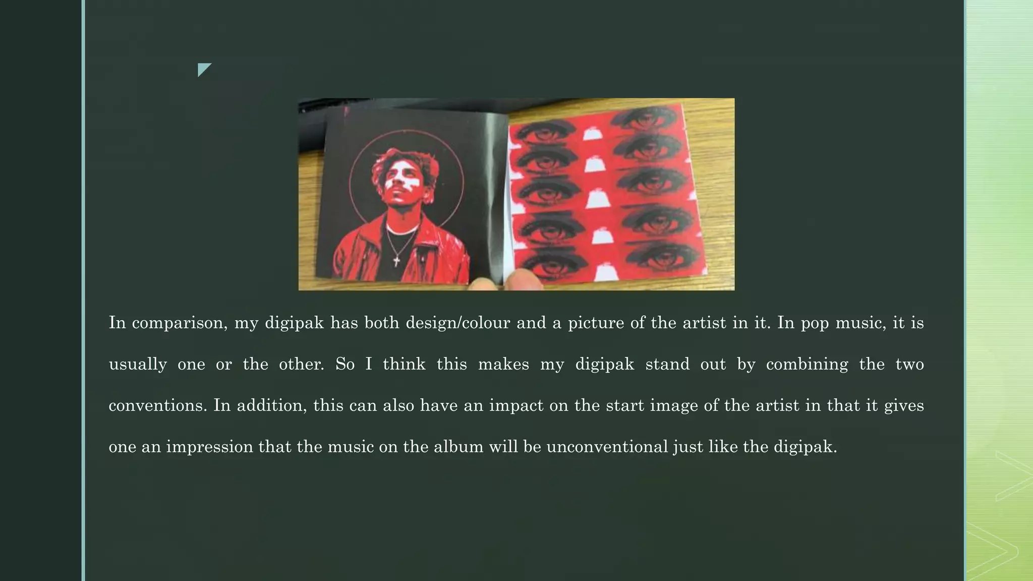 CCR 1: How do your products challenge the conventions and how do they ...