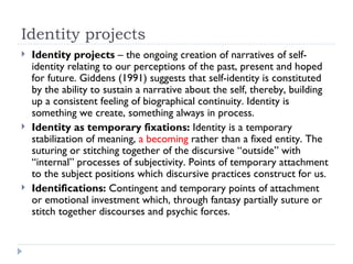 Media, culture and identity | PPT