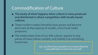 Media & Culture Theories (Part 2 and 3) | PPT