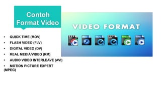 PENGGUNAAN MEDIA AUDIO, VIDEO DAN ANIMASI DALAM PDPC | PPTX