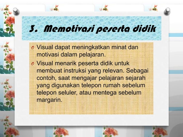 Media dan Teknologi Pembelajaran (Visual Principles) | PPT