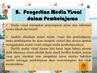 Media dan Teknologi Pembelajaran (Visual Principles) | PPTX