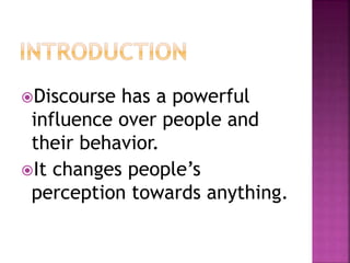 Media discourse and change in society | PPT