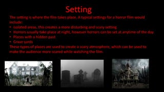 Horror Genre "distinct" | PPT