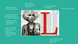 Media double page spread research | PPT