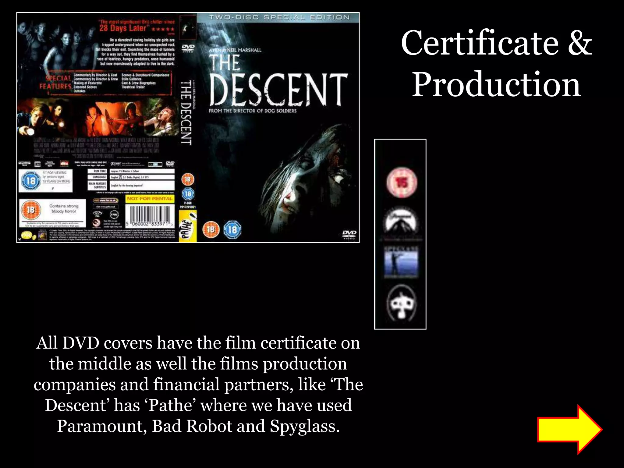 Media dvd cover analysis | PPTX