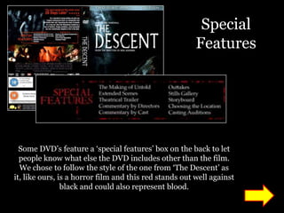 Media dvd cover analysis | PPTX