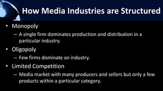 Media economics and the global marketplace | PPTX
