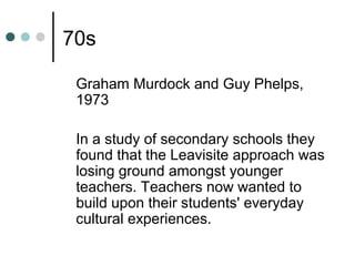 Media education - a brief history | PPT