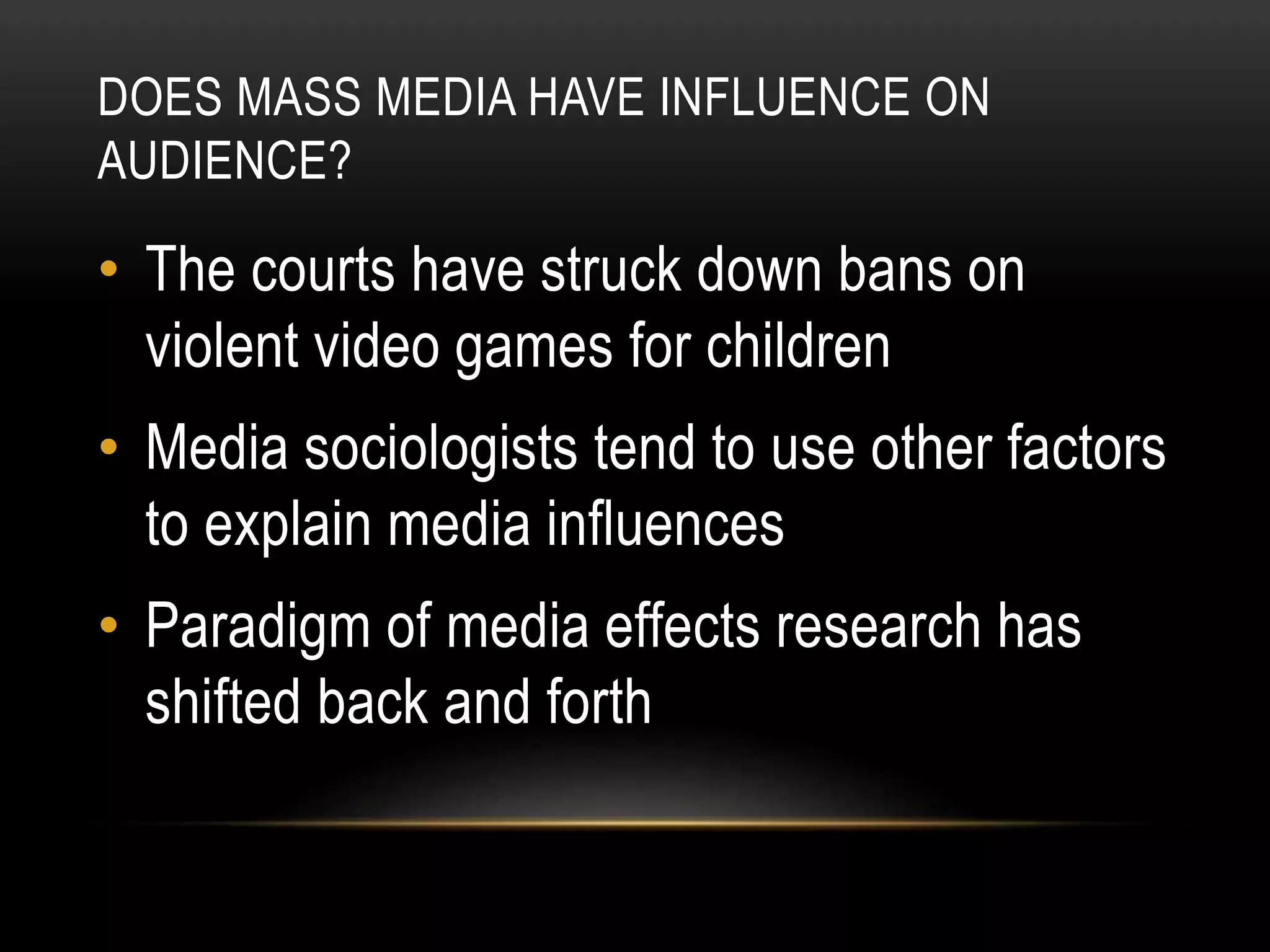 Explicating Media Effects, and toward an integrative model of agenda ...
