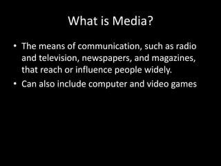 Media effects on_the_brain | PPTX