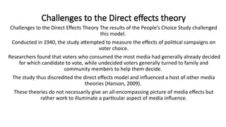 Media effects theories. media culture and societypptx | PPT