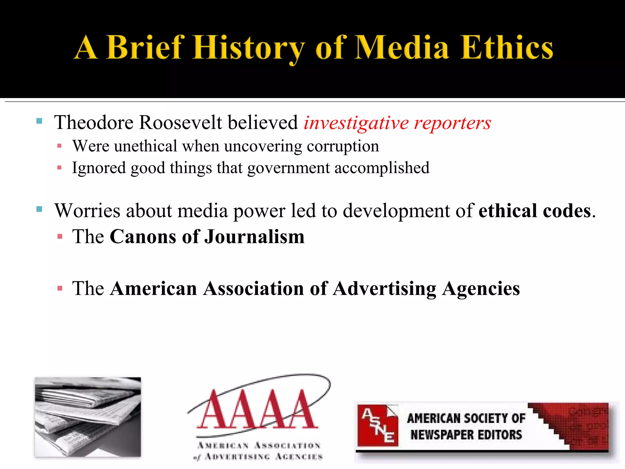 Media Ethics | PPT