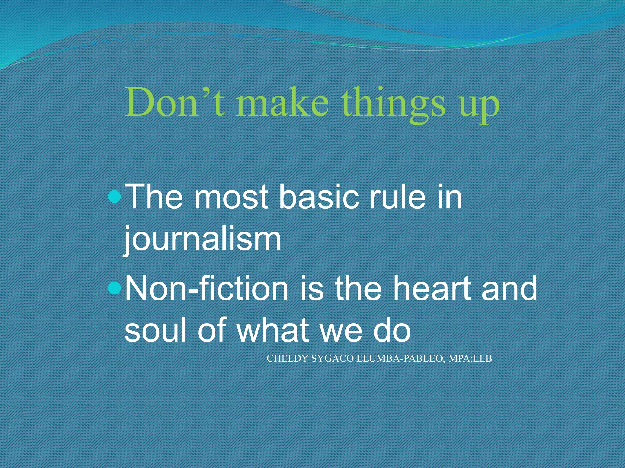 Media ethics | PPT